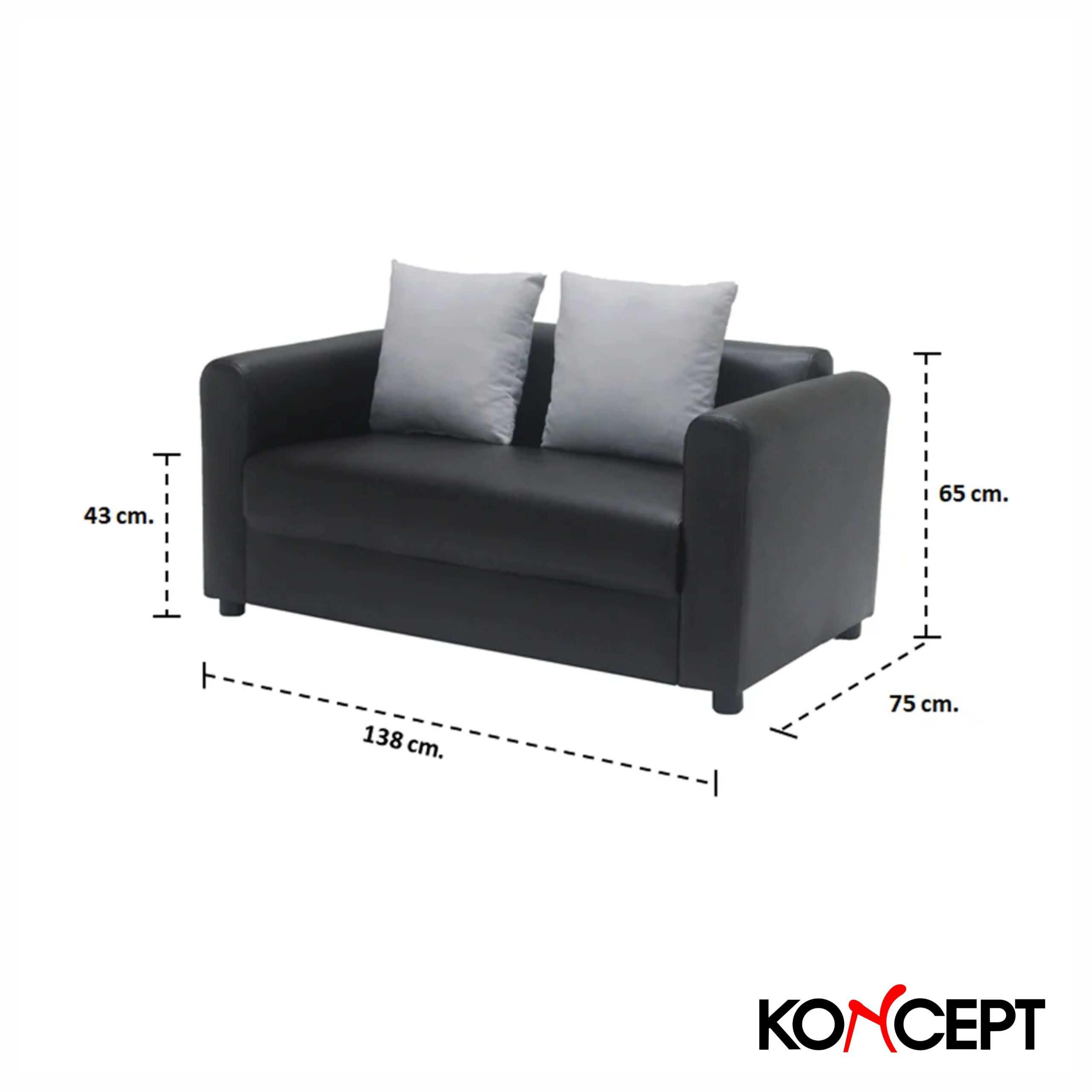 Tappe Sofa (LS-TAPPE-2S) - Allora Pan Home